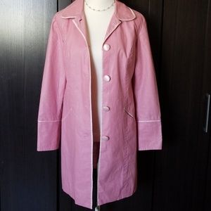mac & jac | Jackets & Coats | Mac Jac Pink Button Coat | Poshmark